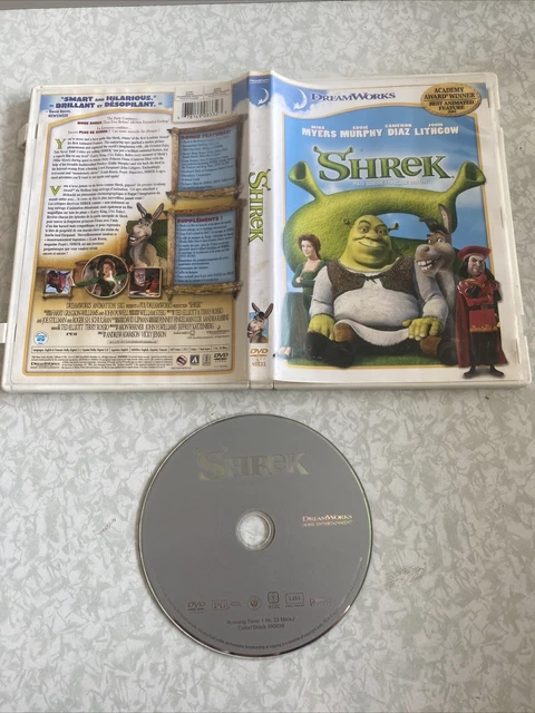 SHREK DVD CC25 $0.99 - PicClick CA