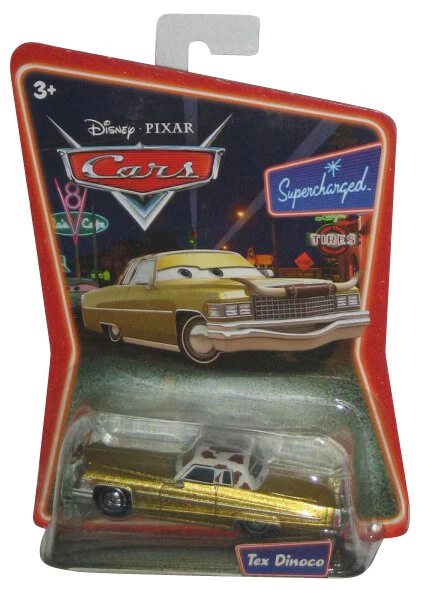 DISNEY PIXAR CARS Tex Dinoco Supercharged Mattel Die-Cast Toy Car £16. ...