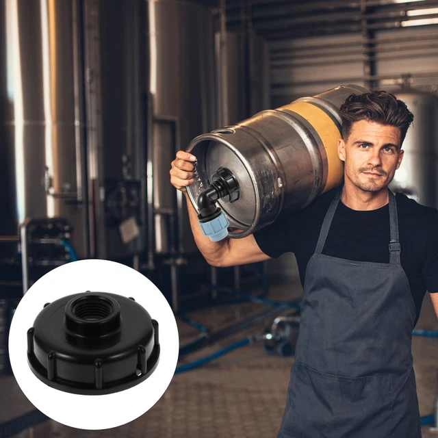 2 PCS PLASTIC IBC Tank Hose Adapter for 1000 L Tote Valve Fittings $20. ...