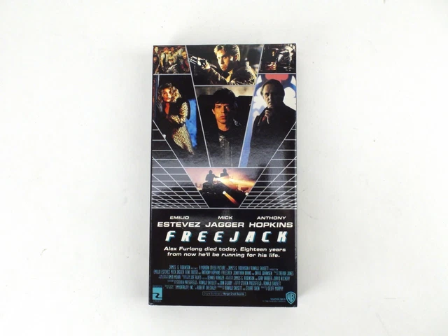 FREEJACK VHS - Mick Jagger, Anthony Hopkins 1992 £1.60 - PicClick UK