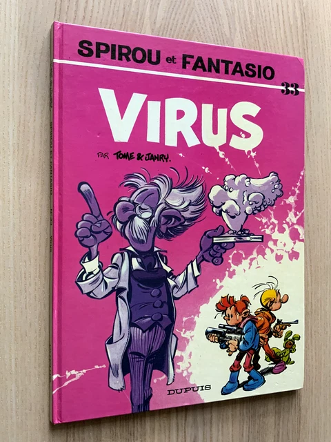 SPIROU ET FANTASIO 33 « Virus » TOME JANRY E.0. EUR 8,00 - PicClick FR