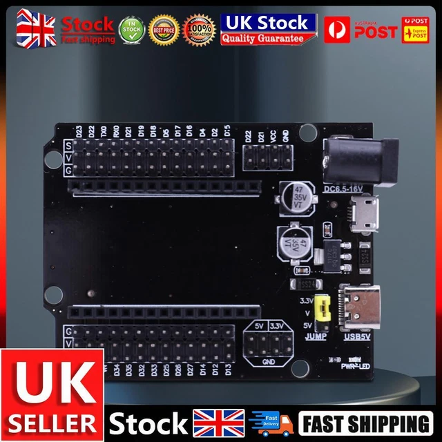 Esp32 Esp32 30p Power Board 24 Ghz Devkit V1 Power Supply Panel Dual Core Cpu U £546 Picclick Uk