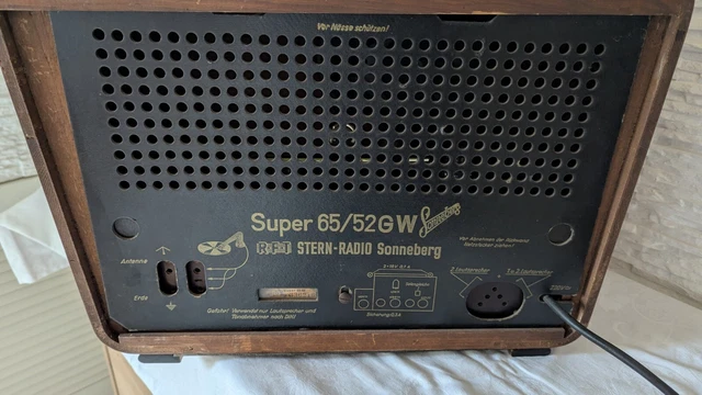 STERN RADIO SONNEBERG Super 65/52 GW EUR 40,00 - PicClick DE