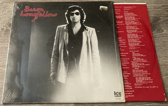 BARON LONGFELLOW AKA Andy Kim - S/T 1980 ICE LP Canada With Inner ...