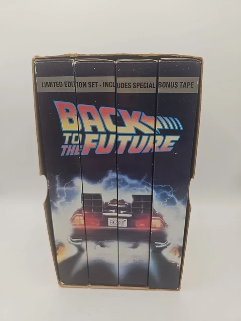 BACK TO THE Future Trilogy VHS Limited Edition Box Set - Tapes Ex ...