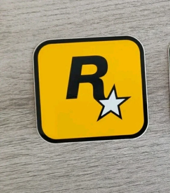 OFFICIAL STICKER AUTOCOLLANT Logo Rockstar Games GTA Grand Theft Auto ...