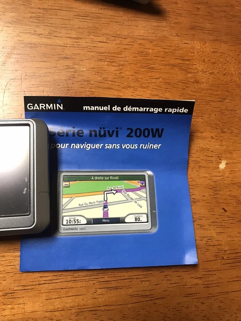GARMIN NUVI 200W GPS Bundle, Manual And Case Free Shipping $12.53 ...