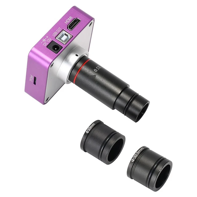 CAMÉRA MICROSCOPE INDUSTRIEL USB avec adaptateur monture C et ...
