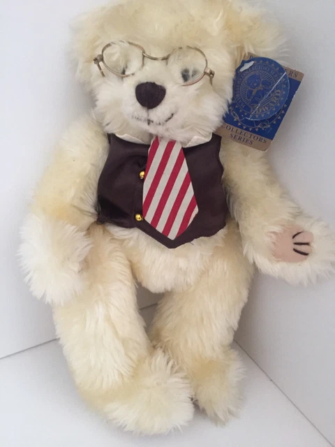 PLAYMAKERS COLLECTORS SERIES Jointed 12” Edward Teddy Bear Soft Toy £23 ...