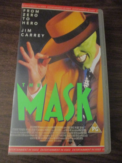 JIM CARREY THE Mask VHS Video Tape (NEW) £7.99 - PicClick UK
