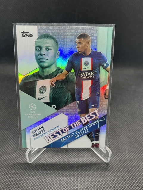 2022/23 TOPPS UEFA Club Competitions Kylian Mbappe Best of the Best PSG ...