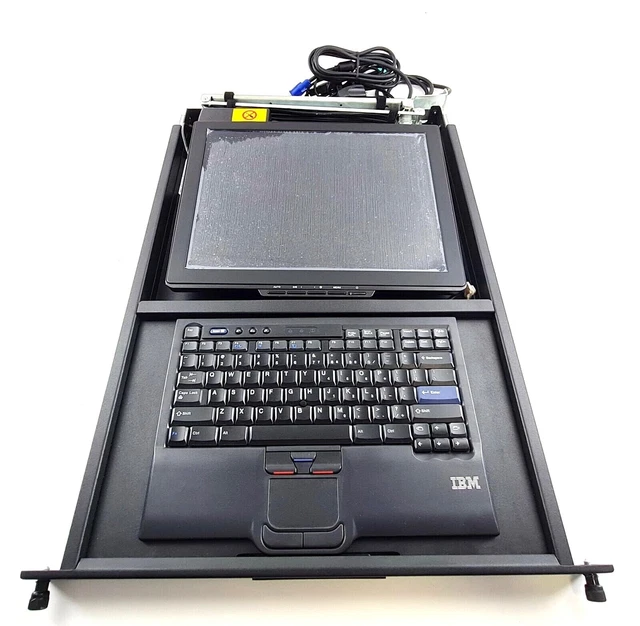 IBM 1U 15& Flat Panel Monitor (Display) (Console Kit) - 39M2973 £195.00 ...