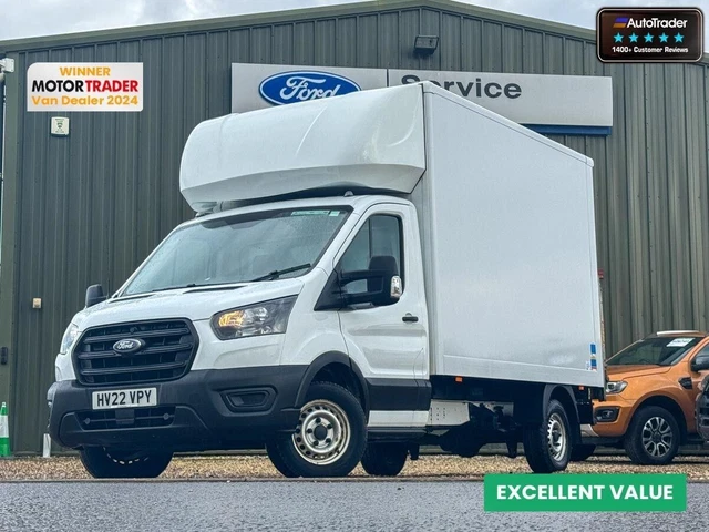 2022 FORD TRANSIT Luton (SOLD MT) LWB L3 350 Leader Power Tail lift ...