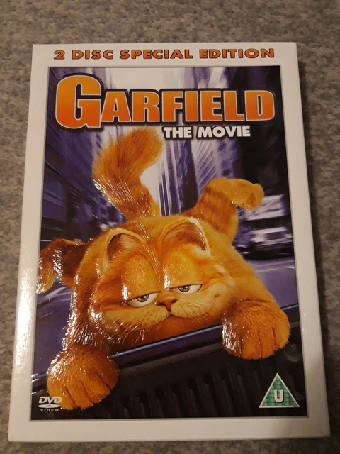 GARFIELD: THE MOVIE (2004) - 2 Disc DVD Bill Murray, Jennifer Love ...