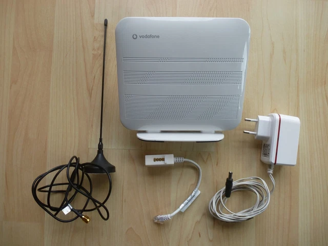 ZTE RL500 VODAFONE Router für SIM-Karte mit Antenne, Netzteil und ...