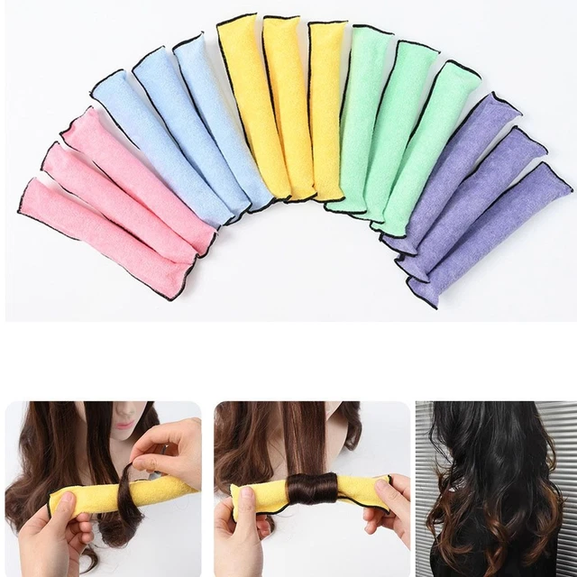 BIG WAVE HEATLESS Curl Stick Head Hair Curler Hair Curlers Women EUR 13 ...