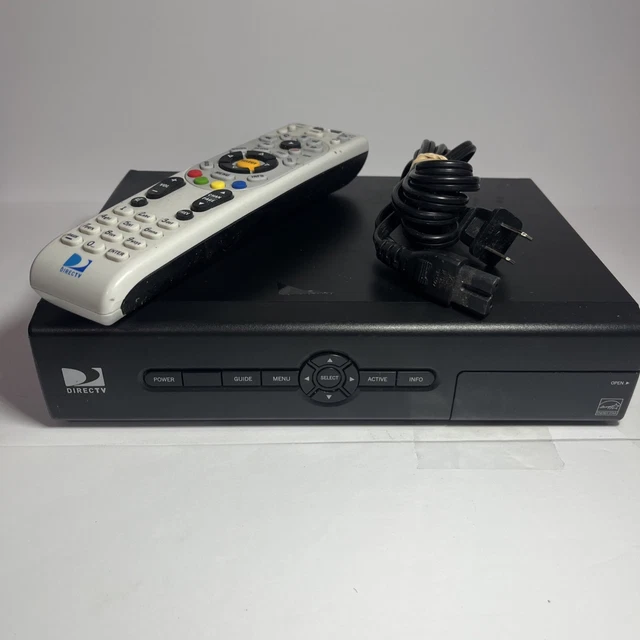 DIRECT TV MODEL D12-100 Satellite Receiver With Power Cord, Remote ...