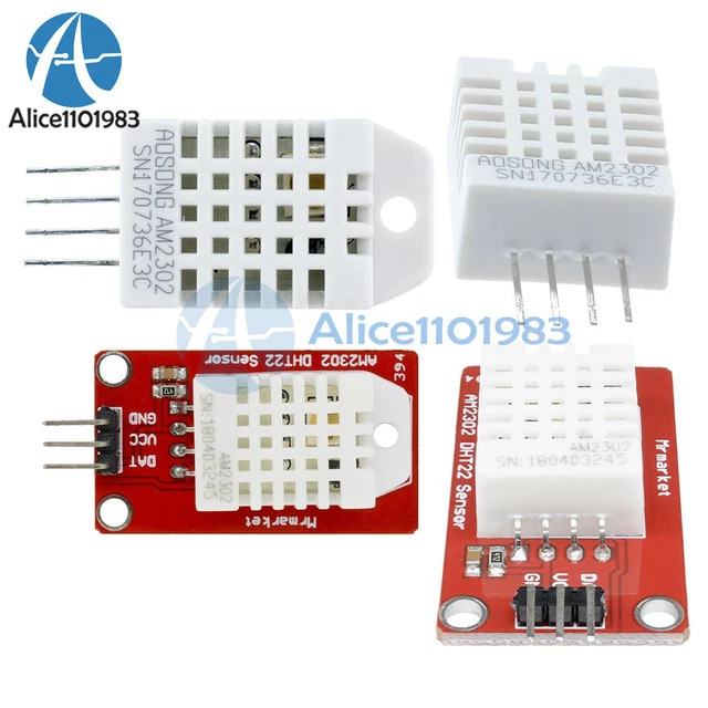 DIGITAL AM2302 DHT22 Temperature & Humidity Sensor Module for Arduino ...