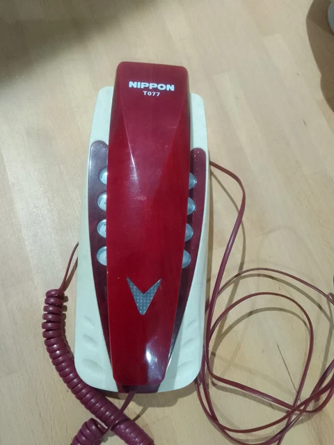 NIPPON T077 RETRO vintage 80s Telephone/handset in great working ...