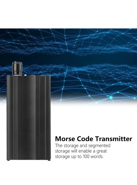 MX-K2 MORSE CODE Keyer Transmitter Shortwave CW Paddle Keyer Auto ...