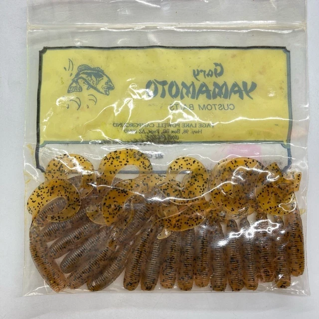 810017 NEW GARY Yamamoto 4 inch Single Tail Grub 20pcs GARY YAMAMOTO ...