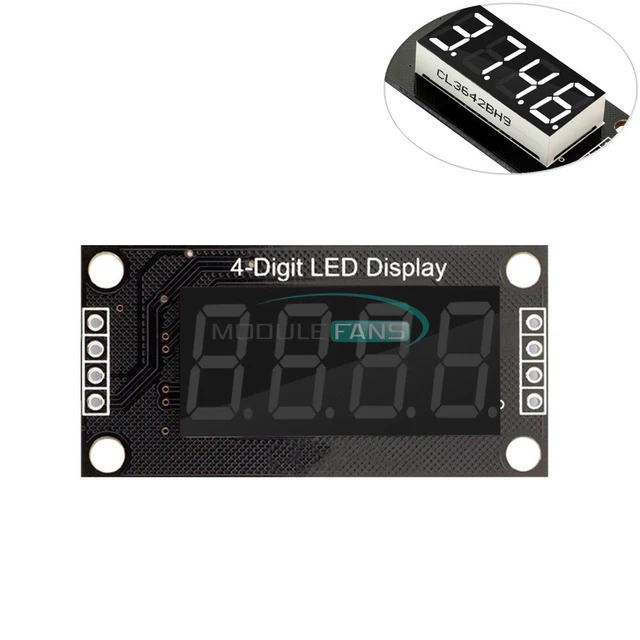 0.36& TM1637 7-SEGMENT 4-Bit Digital Tube LED White Display Module For Arduino £1.87 - PicClick UK