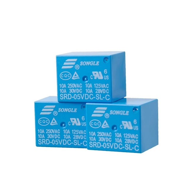 PCB TYPE 5 Pin SRD-24VDC-SL-C SRD-05VDC-SL-C SRD-12VDC-SL-C Power Relay ...
