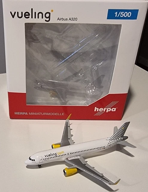 HERPA WINGS 1:500 Vueling Airbus A320 EC-MES 528993-001 EUR 69,90 - PicClick IT