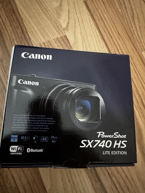 CANON POWERSHOT SX740 HS Lite Edition Kompaktkamera Schwarz EUR 525,00 - PicClick DE
