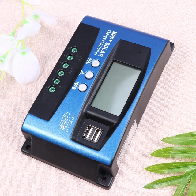 SOLAR CONTROLLER INVERTER Panel Charger Battery Regulator Portable £27. ...