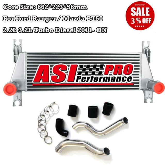 INTERCOOLER&PIPE KIT FOR Ford Ranger PX PX2 Mazda BT50 BT-50 2.2 3.2 ...