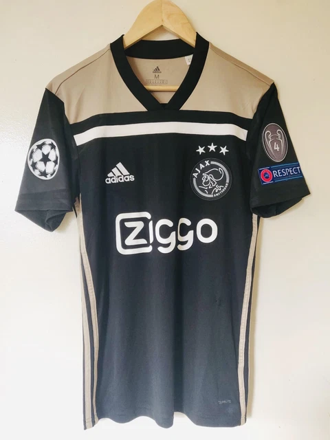 AJAX 2018/19 AWAY Champions League Football Shirt, Tadic 10, Medium £50 ...