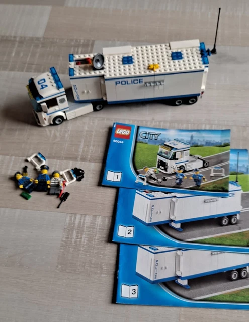 LEGO 60044 CITY mobile police unit camion remorque /instruc/jpj27 EUR ...