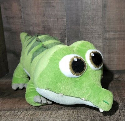 DISNEY STORE TICK TOCK Crocodile Peter Pan Plush Stuffed 12” Alligator ...