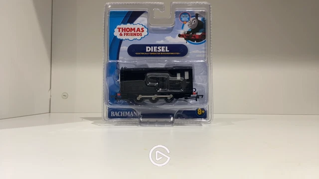 BACHMANN THOMAS & Friends BR Black Diesel Moving Eyes OO HO Gauge Track ...