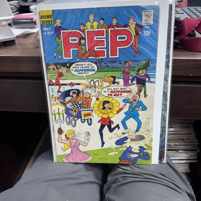 VINTAGE 1968 PEP Comic Archie Serie Ausgabe 217 May Klassisch Cover 12 ...