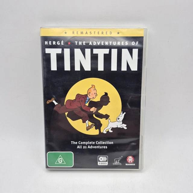 THE ADVENTURES OF Tintin Complete Collection Remastered DVD Set PAL ...