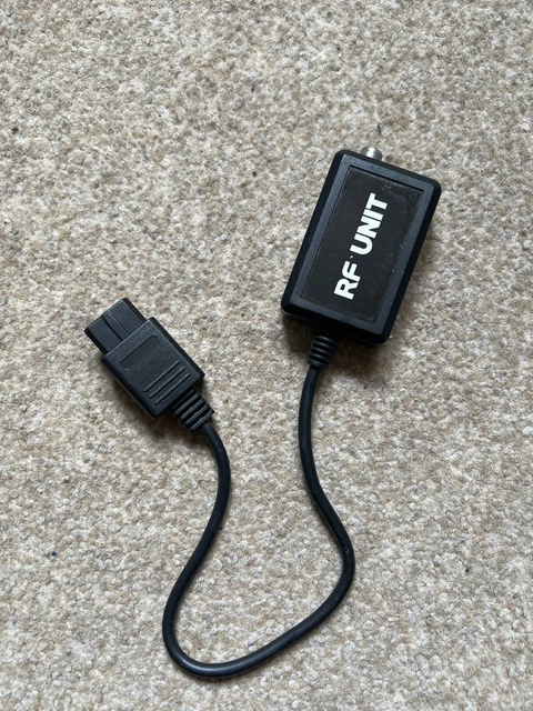 NINTENDO GAMECUBE GC SNES 64 console RF modulator TV adaptor For N64 £5 ...