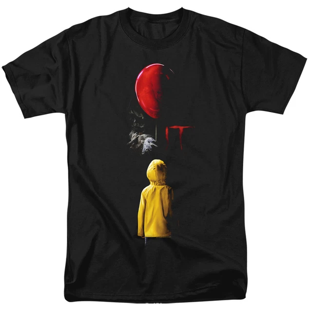 IT FILM PENNYWISE DVD Cover Horrifying Forma Cambio Evil Uomo T Shirt ...