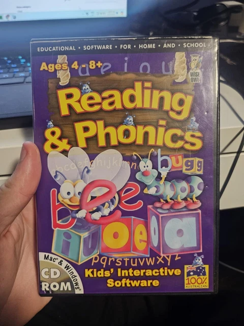 READING & PHONICS Pc Home School/ Educational Software FAST! FREE ...