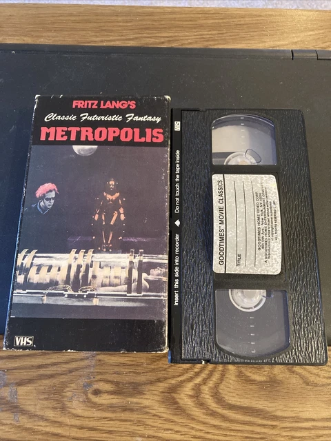 FRITZ LANG'S METROPOLIS VHS Goodtimes Home Video Dir By Erich Pommer B&W £6.37 - PicClick UK