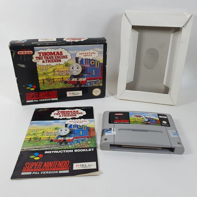 THOMAS THE TANK Engine SNES Super Nintendo Game PAL UK Boxed Complete £ ...