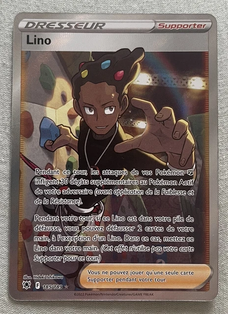 CARTE POKÉMON LINO Full Art 185/189 EB10 Astres Radieux FR NEUF EUR 15 ...