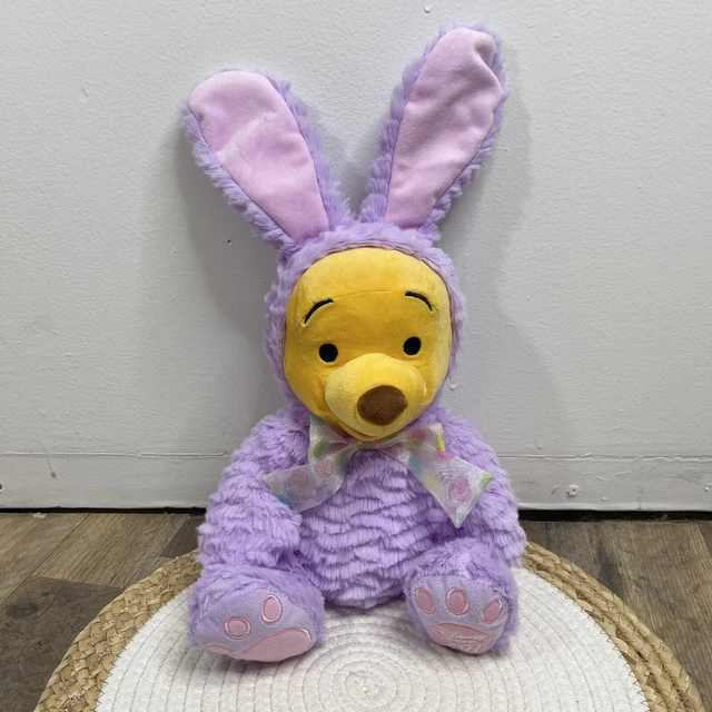 DISNEY WINNIE THE Pooh Easter Bunny Plush Stuffed Toy 2022 £12.95 - PicClick UK