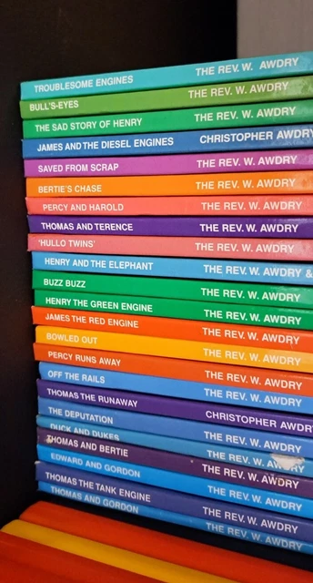 THOMAS THE TANK ENGINE BOOK CLUB Grolier - 23 x Hardback Book Bundle ...