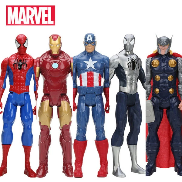 ACTION FIGURE DA 30 cm Marvel Avengers Titan Hero compatibile Power FX ...