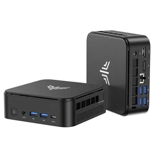 NIPOGI GAMING MINI PC AMD Ryzen 7 5700U 16GB RAM + 512GB SSD Windows 11 ...