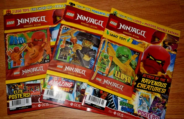 LEGO MAG NINJAGO Dragons Rising 16 2024 & Figure SPIRIT OF TE TEMPLE £5 ...