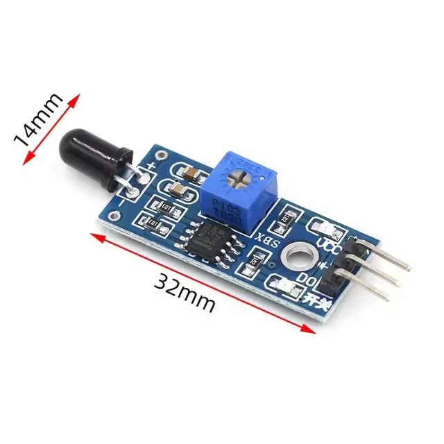 INFRARED FLAME DETECTOR Sensor Module IR LM393 Arduino AVR ATMega PIC UK £2.45 - PicClick UK