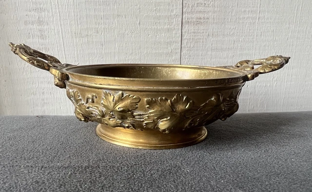 BARBEDIENNE COUPE EN Bronze Doré XIXe Napoléon III Décor Ciselé de ...